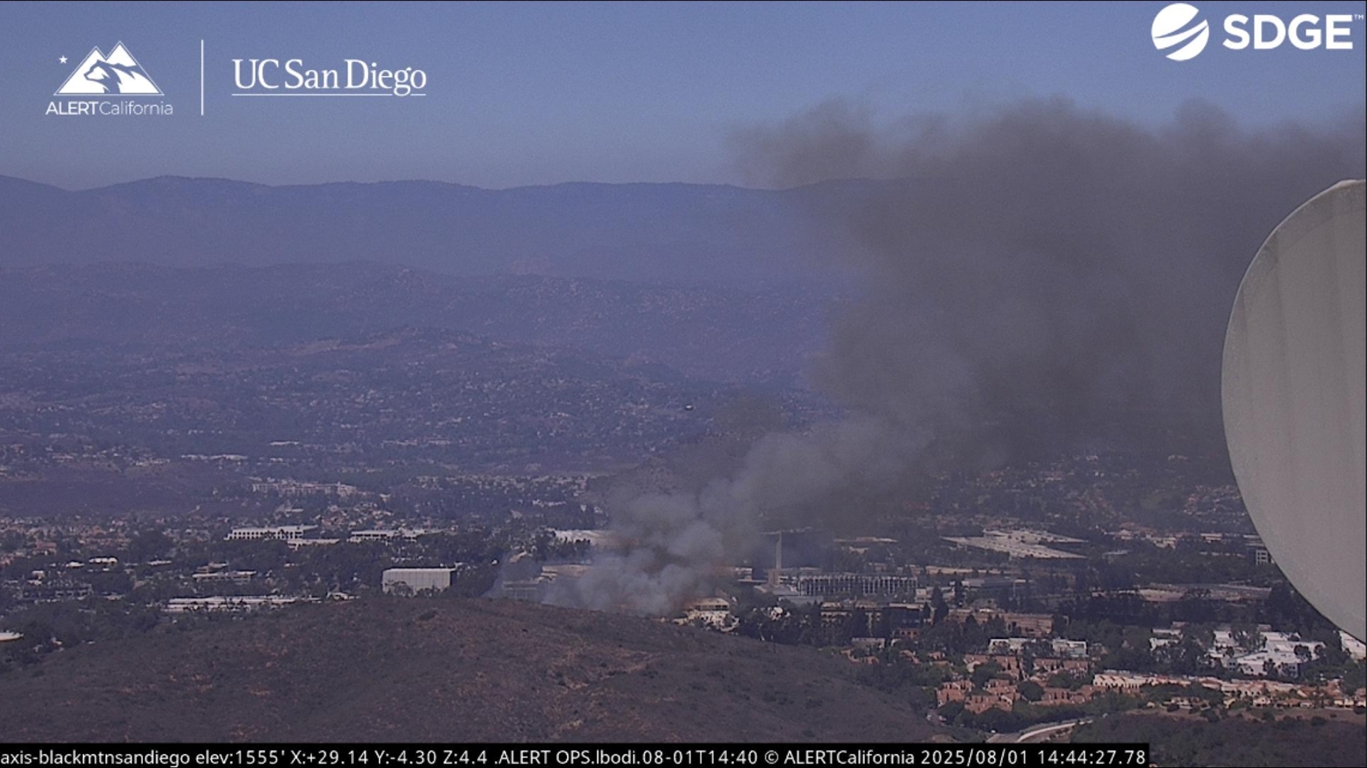 Brush fire, smoke, flames, any evacuations, map in Rancho Bernardo, San Diego | cbs8.com