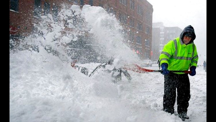 Blizzard rolls up the East Coast, with cold blast to follow | cbs8.com