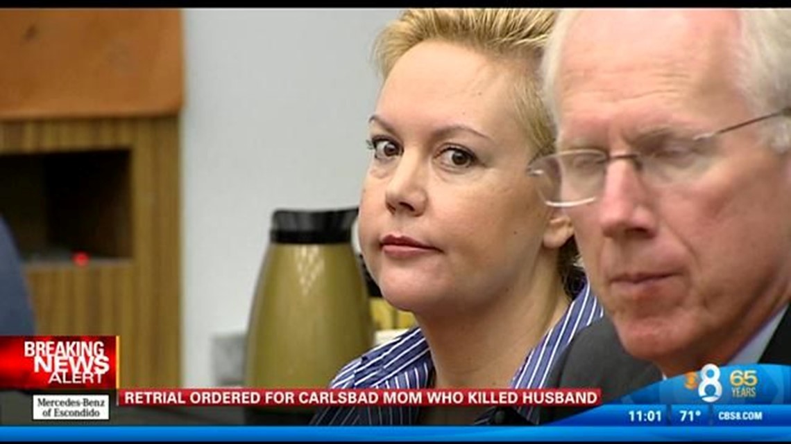 Retrial ordered for Carlsbad mom in husband's death | cbs8.com