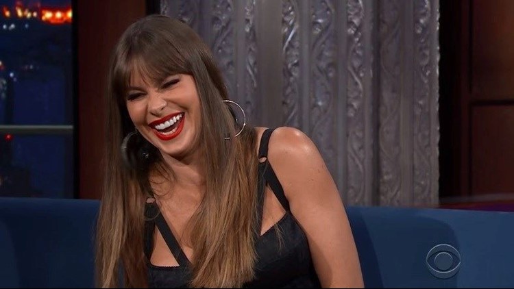 Sofía Vergara Gives Stephen Her Underwear