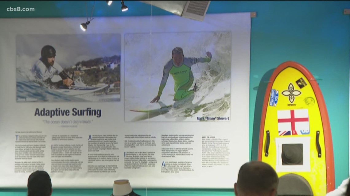 Adaptive surf exhibit opens at California Surf Museum in Oceanside ...