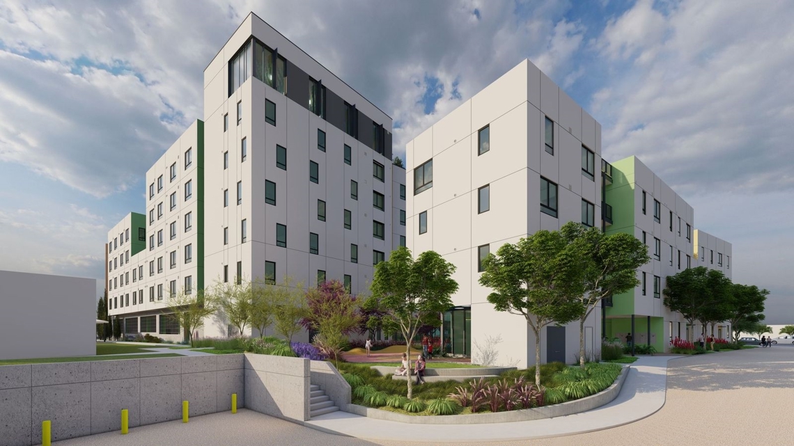 Construction begins for National City affordable housing tower | cbs8.com