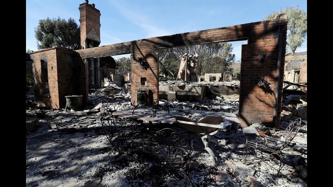 Woolsey Fire burn area escapes damage from rains | cbs8.com