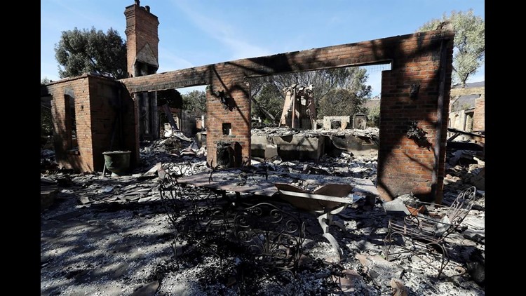 Woolsey Fire burn area escapes damage from rains | cbs8.com