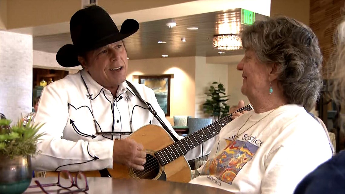 Cowboy Jack putting smiles on faces all over the county | cbs8.com