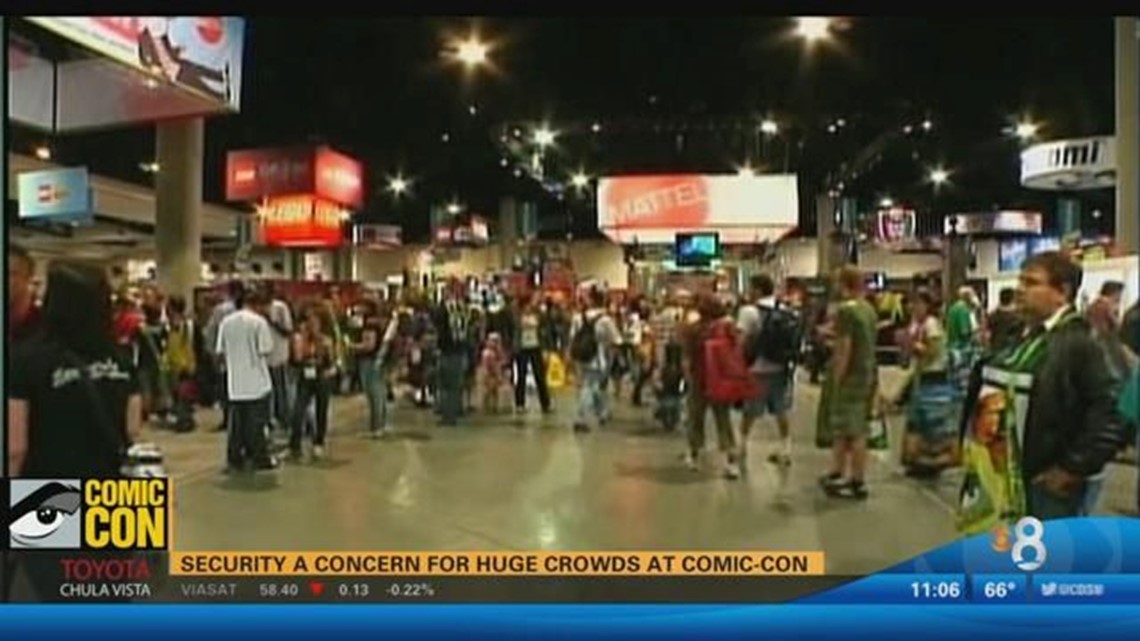 Security a concern for huge crowds at Comic-Con | cbs8.com