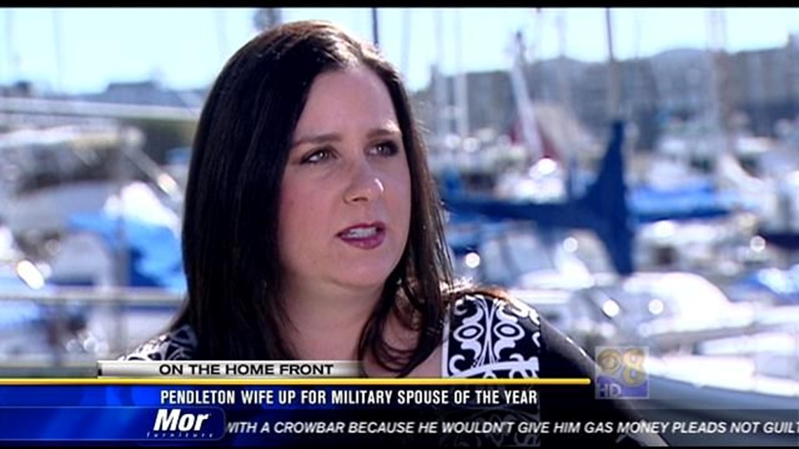 Pendleton wife up for Military Spouse of the Year | cbs8.com