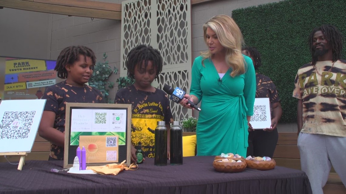 'Park Takeover's' annual Youth Market | cbs8.com