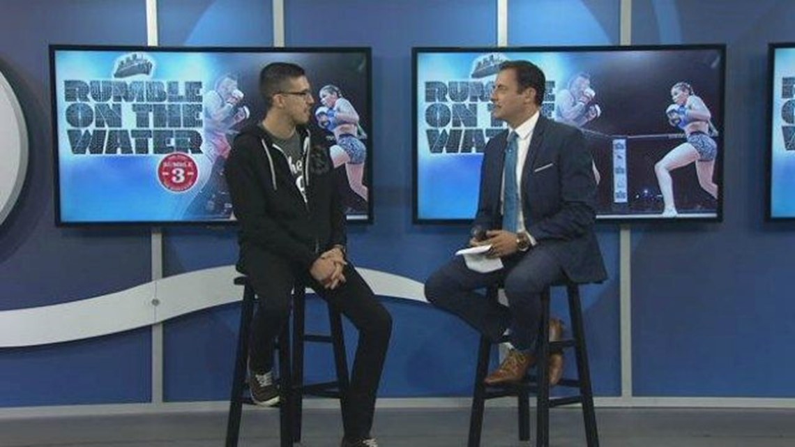 Mike Segura: Training for 'Rumble on the Water' | cbs8.com