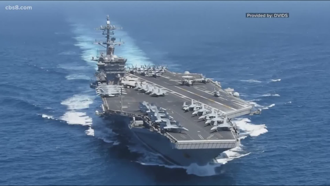 USS Roosevelt COVID cases | cbs8.com