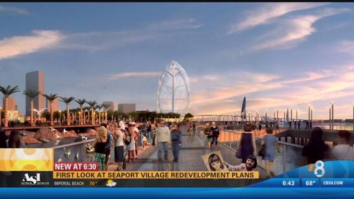 First look at Seaport Village redevelopment plans | cbs8.com