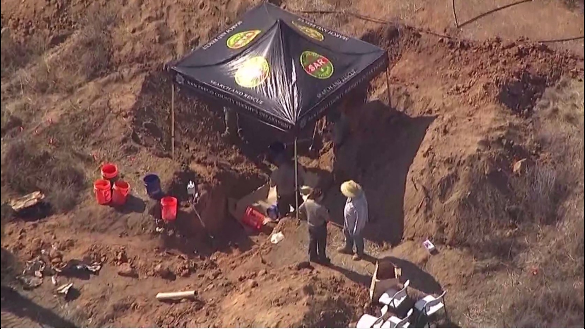 San Diego Sheriff's homicide unit searches Nadine Jett's property | cbs8.com