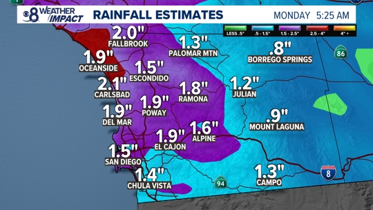Atmospheric river set to drench San Diego this weekend: see forecast ...