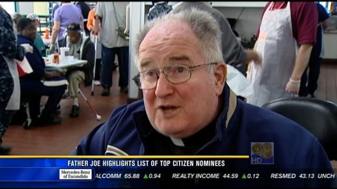 Father Joe highlights list of top 10 citizen award nominees | cbs8.com