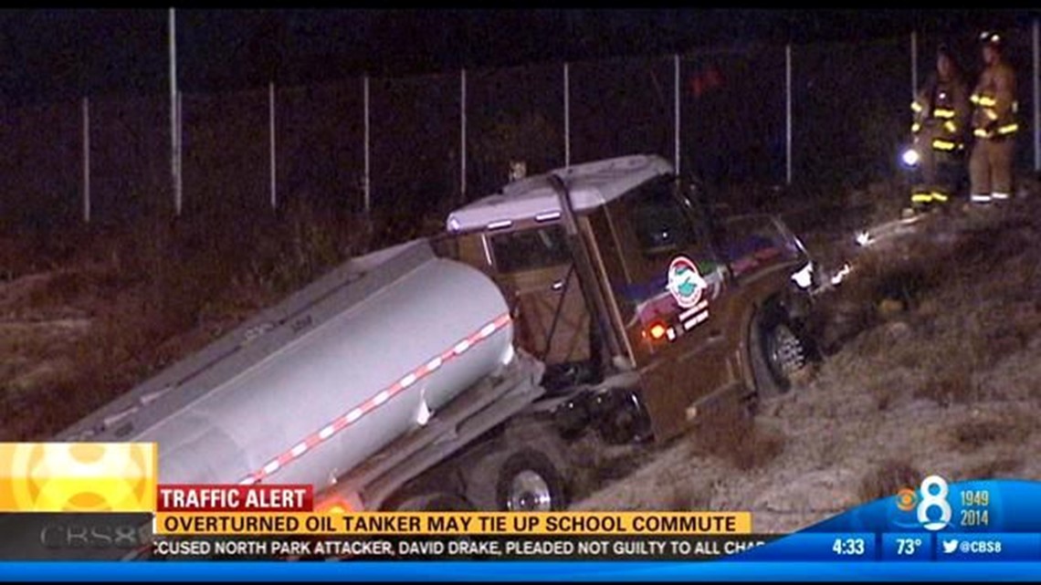 Oil tanker crash in San Ysidro under investigation | cbs8.com Oil tanker crash in San Ysidro under investigation | cbs8.com