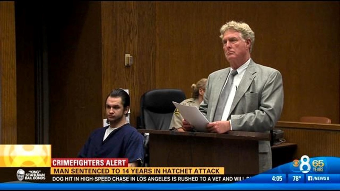 Man sentenced to 14 years in state prison in violent robbery | cbs8.com