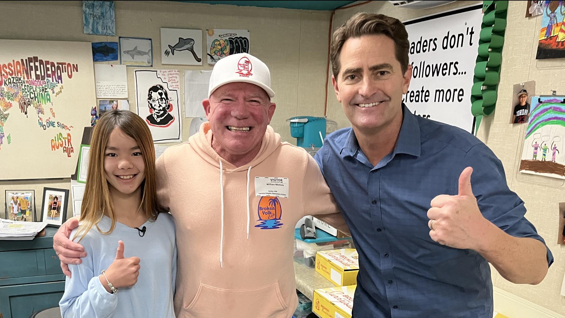 A La Costa cafe treats fifth-grade class to breakfast after girl's ...