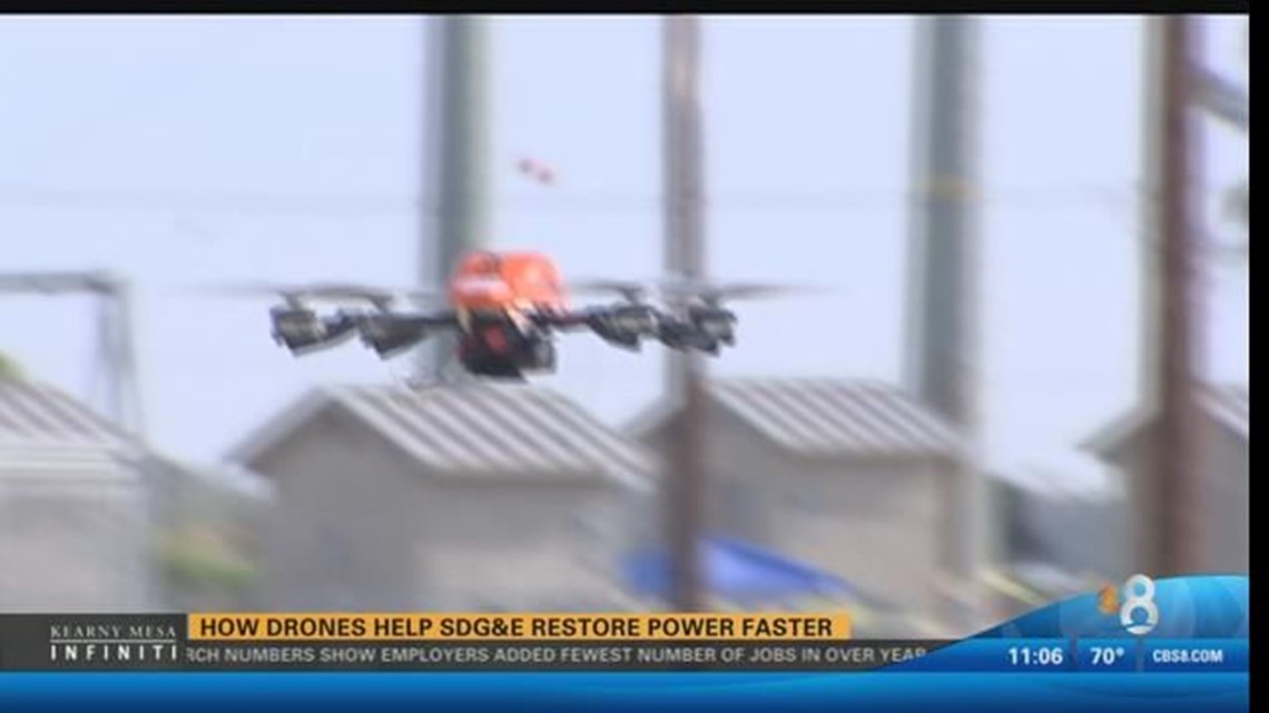 How SDG&E trains drone operators to help restore power | cbs8.com