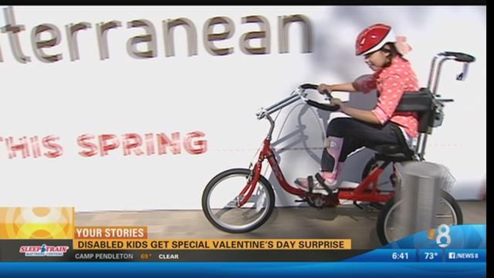 14 disabled kids receive adaptive bikes | cbs8.com