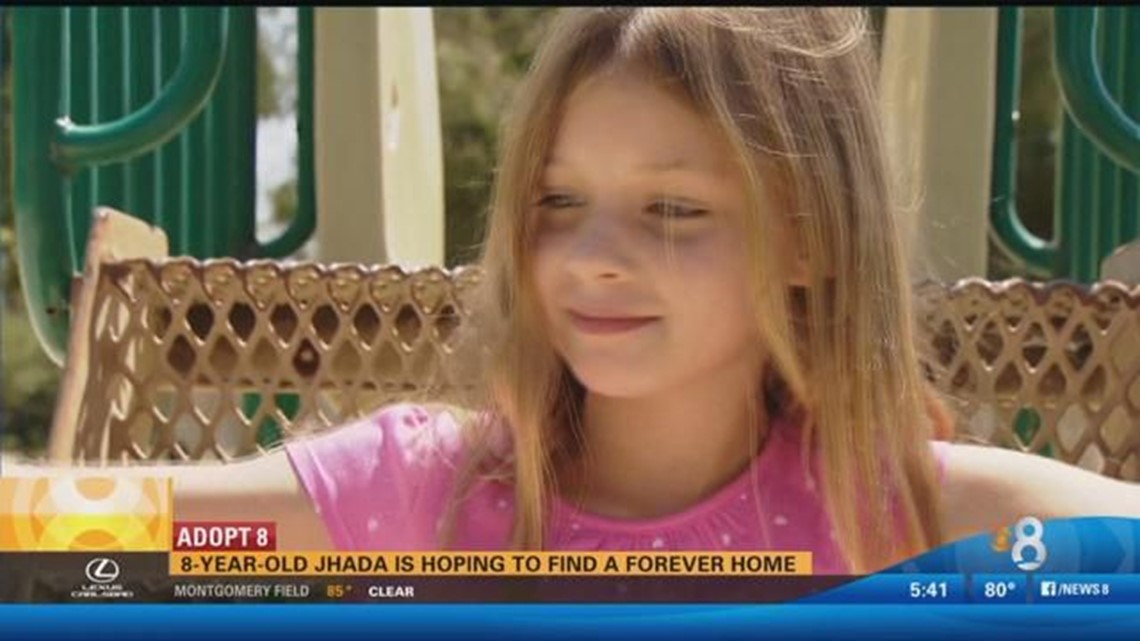 8-year-old Jhada is hoping to find a forever home | cbs8.com