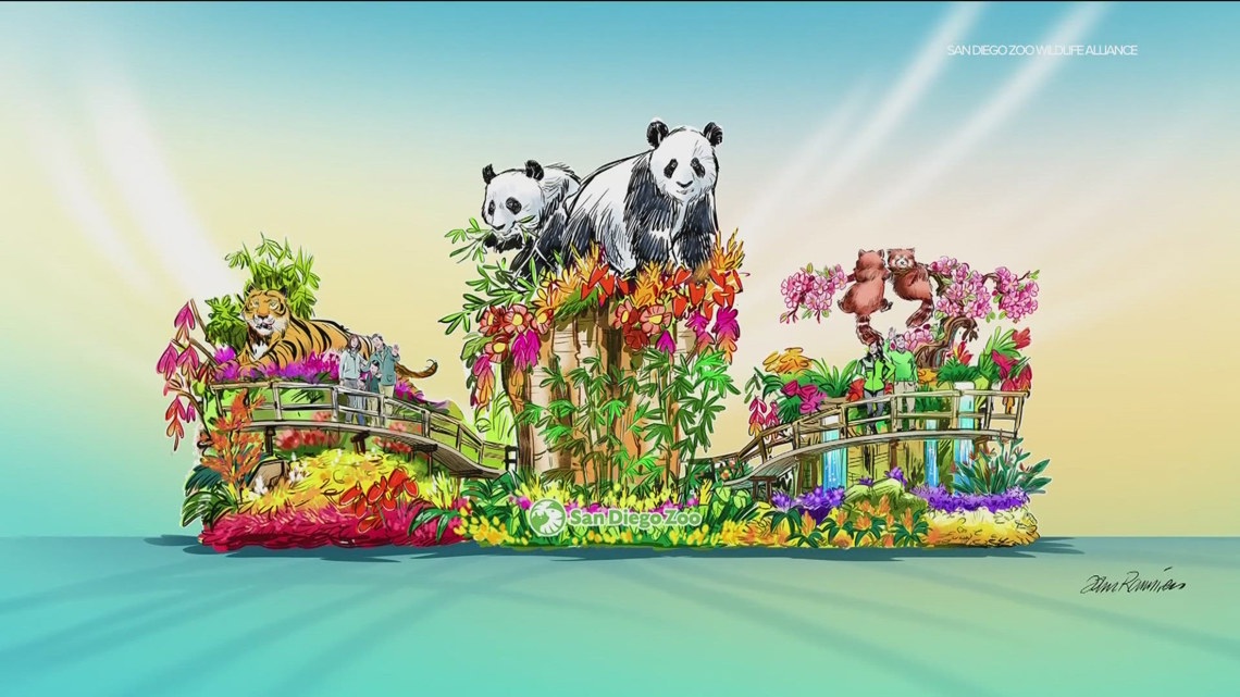 Local groups including San Diego Zoo to be featured at Rose Parade ...