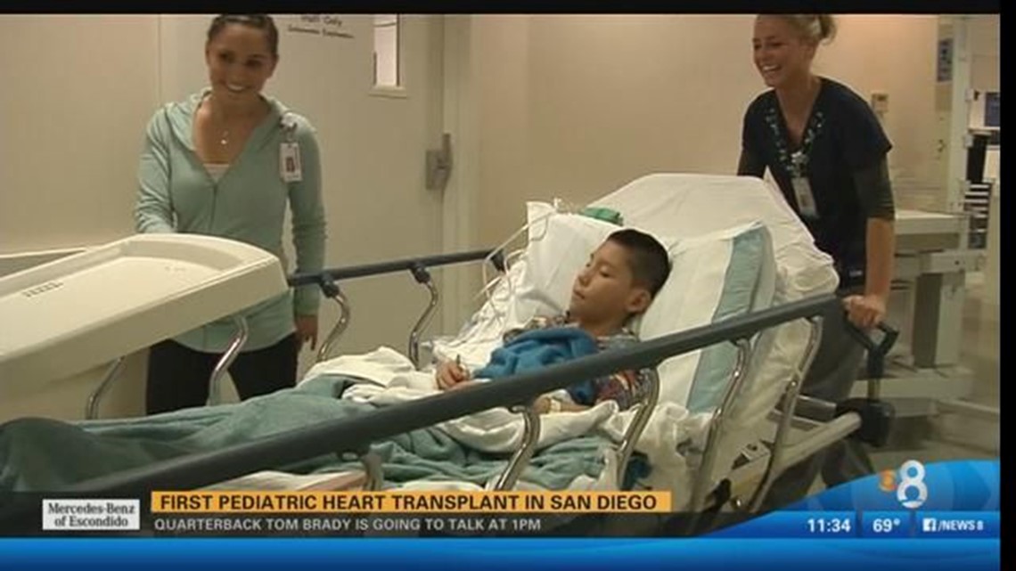 First pediatric heart transplant in San Diego | cbs8.com