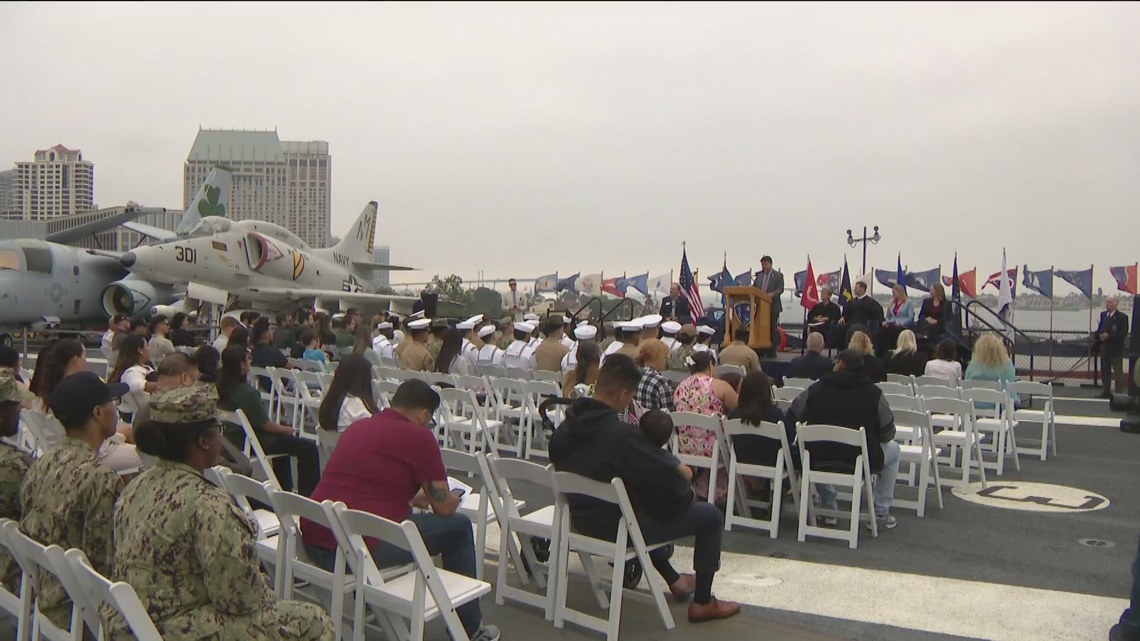 30 service members become U.S. citizens during ceremony in San Diego | cbs8.com