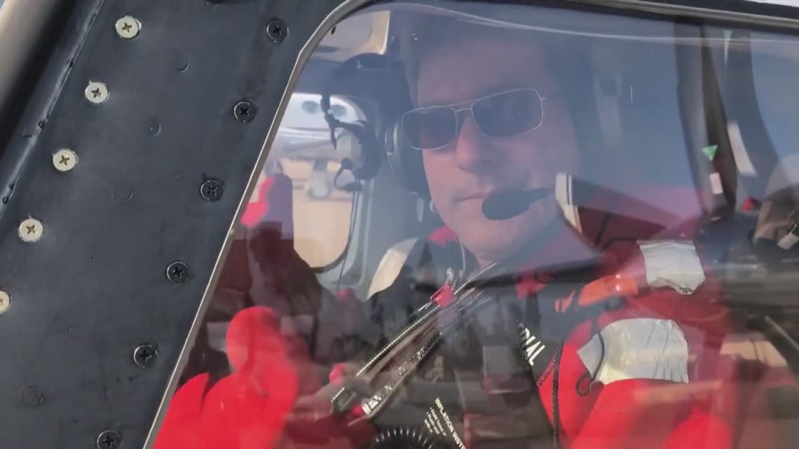 The peace pilot prepares to take flight | cbs8.com