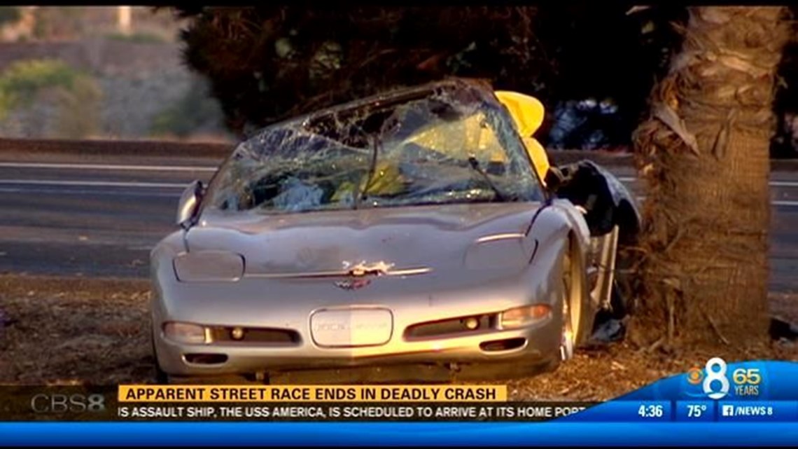 Driver killed in street racing crash identified | cbs8.com
