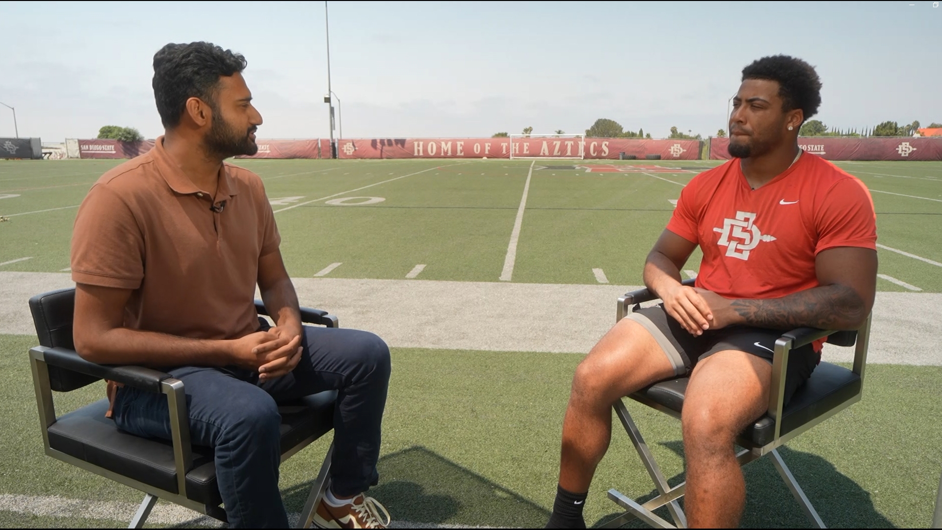 Reports: San Diego State star edge rusher Trey White transferring to ...
