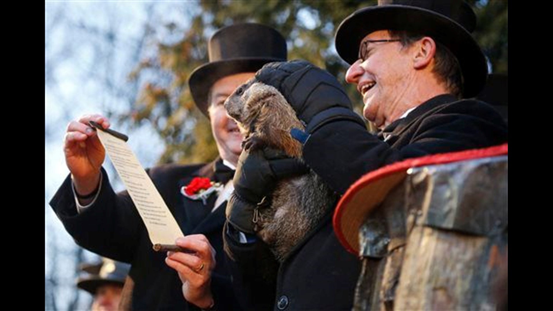 Pennsylvania's Punxsutawney Phil 'predicts' early spring | cbs8.com