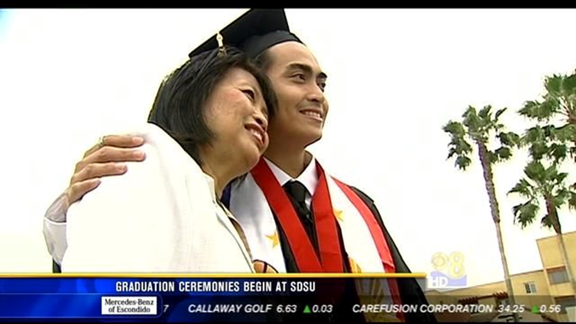 Graduation ceremonies begin at SDSU and CSUSM | cbs8.com