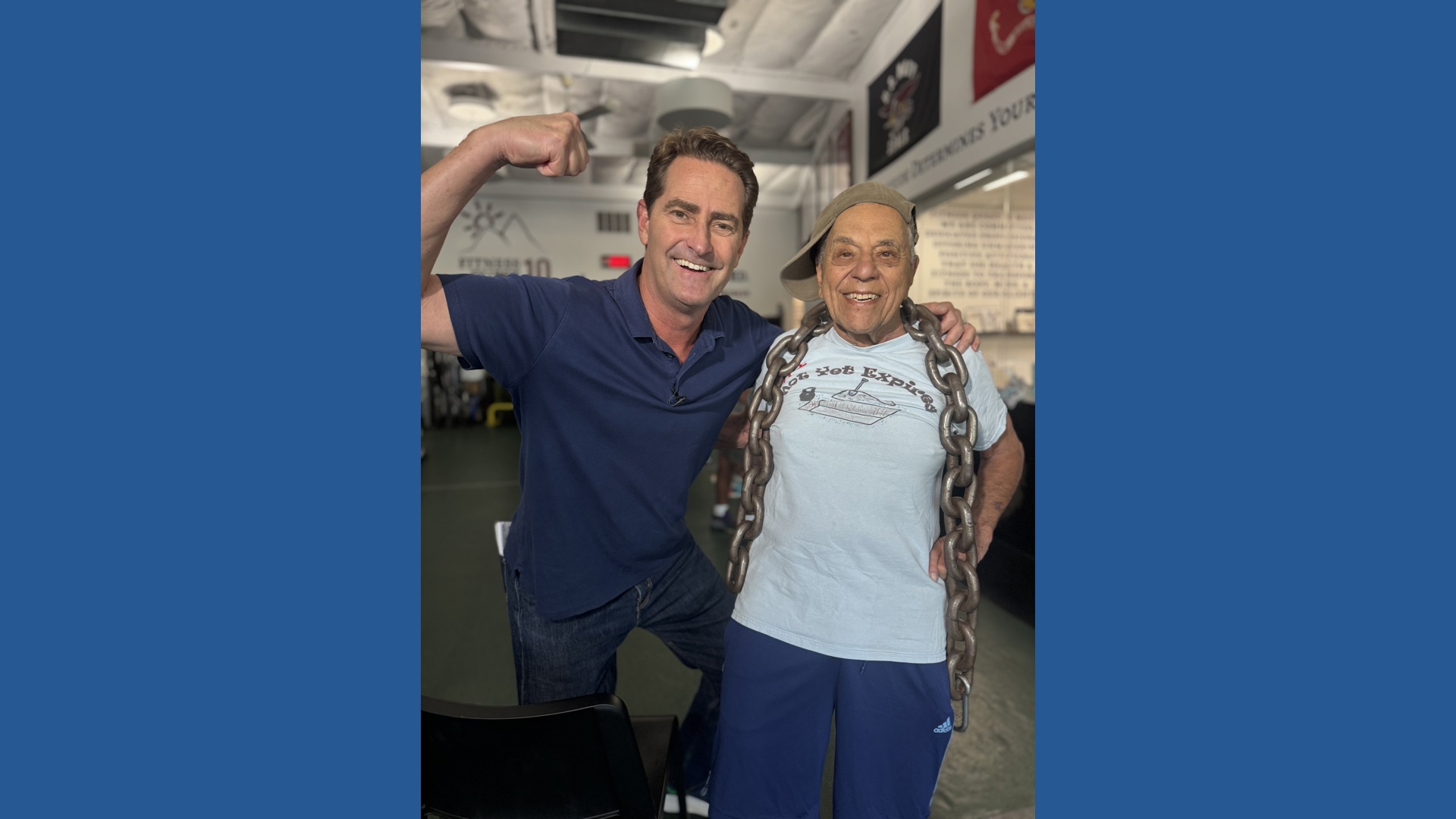 95-Year-Old Ron Schneider Releases New Rap Song on Fitness | cbs8.com