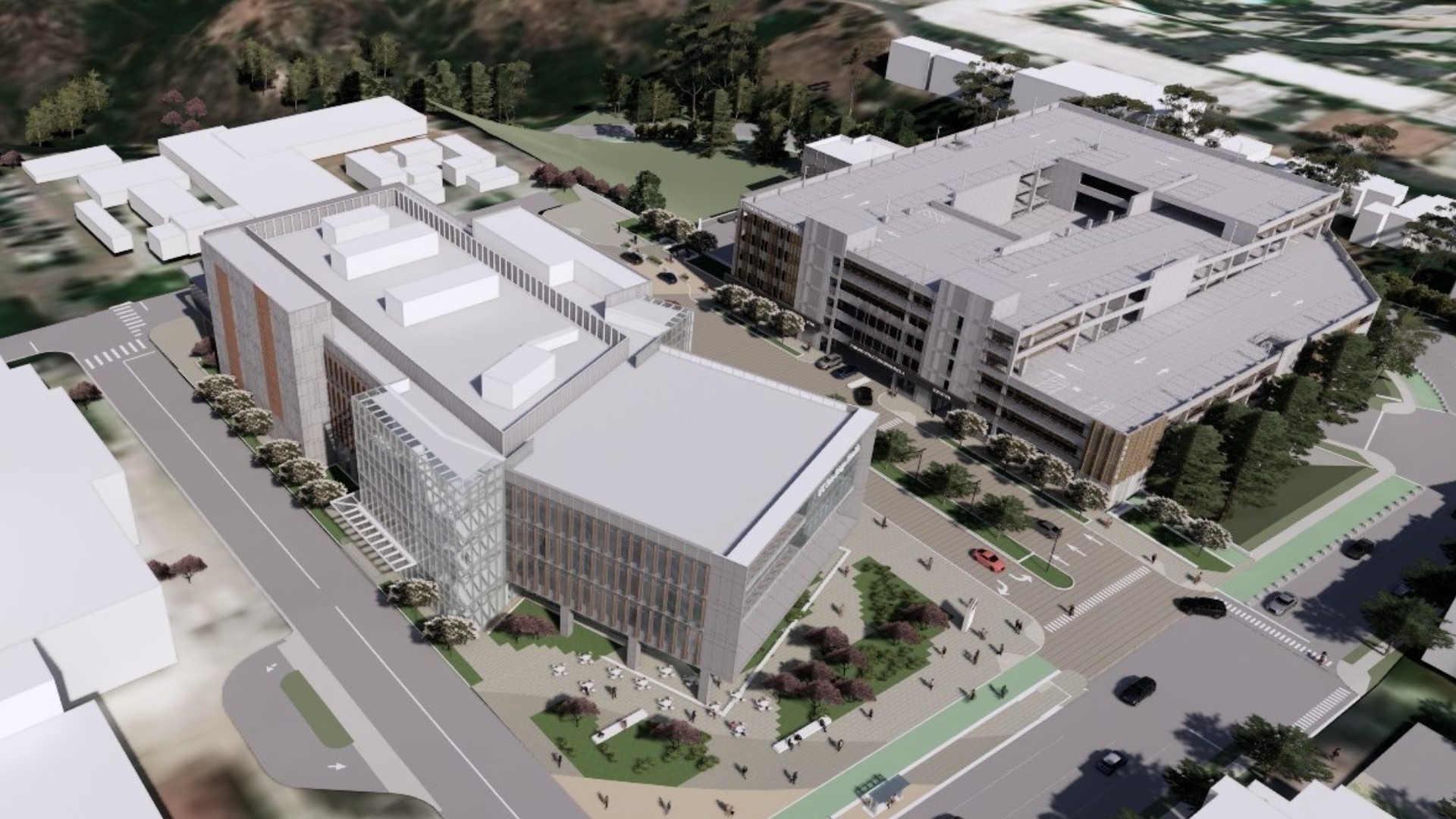 First look at the future revamped UCSD Health Hillcrest campus | cbs8.com