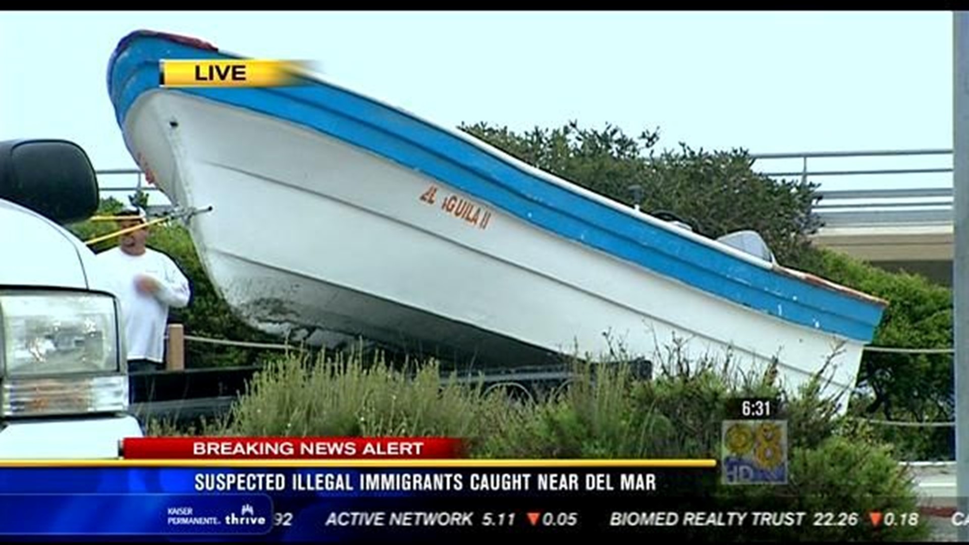6:30AM UPDATE | 16 detained after suspected smuggling boat washes ... 6:30AM UPDATE | 16 detained after suspected smuggling boat washes ...