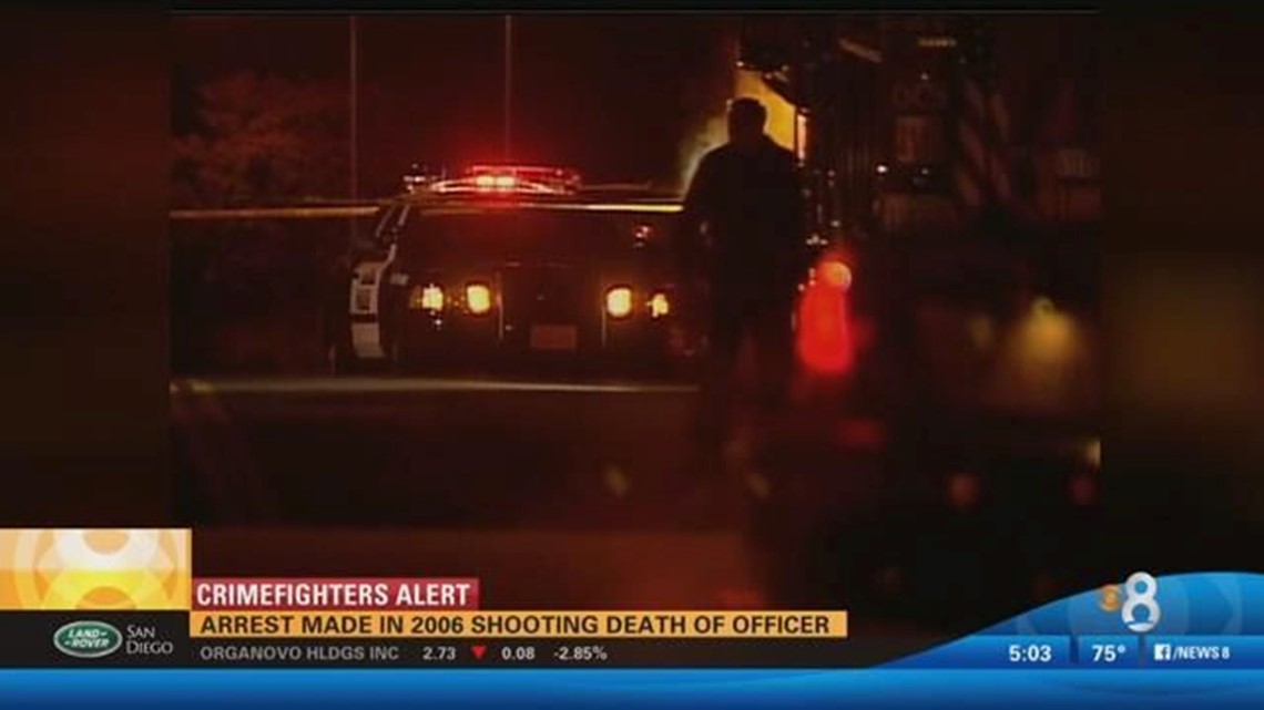 Arrest made in 2006 killing of Oceanside police officer | cbs8.com