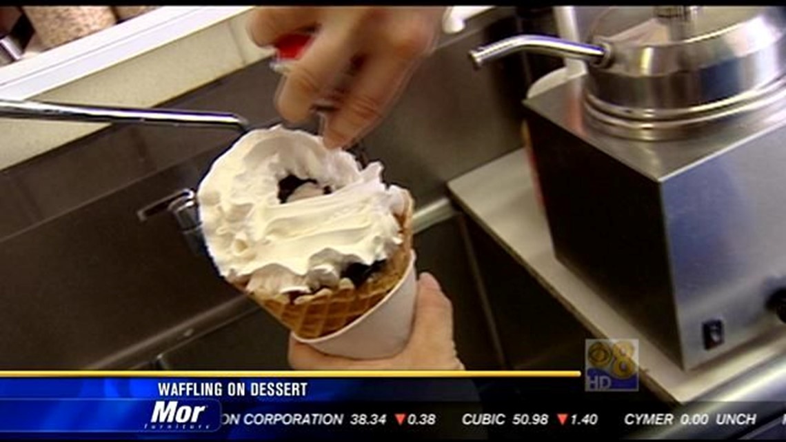 Lighthouse Ice Cream: Waffling on dessert | cbs8.com