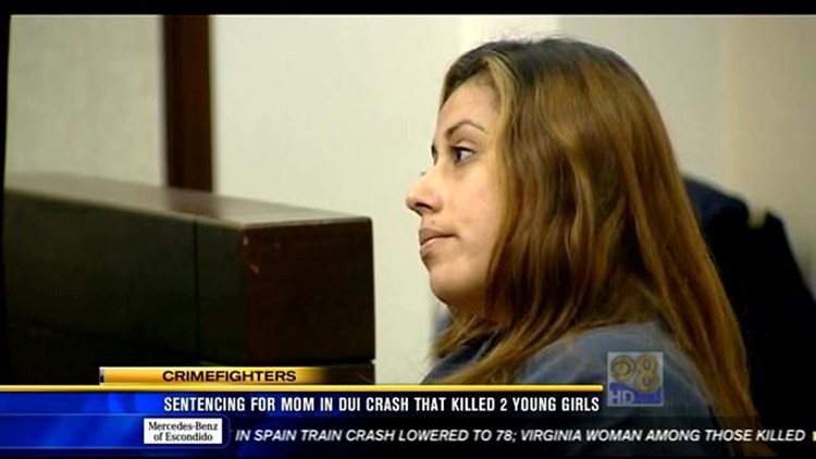 Woman sentenced to 8 years in prison in DUI crash that killed 2 children | cbs8.com