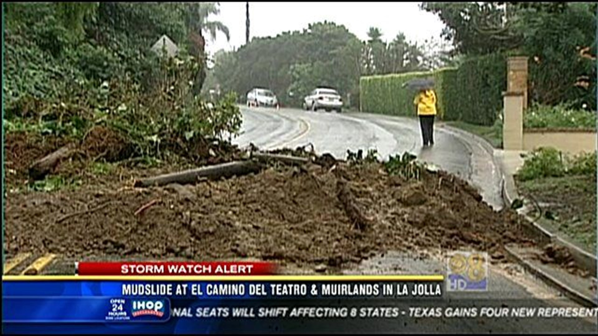 Rain causes mudslide in La Jolla | cbs8.com