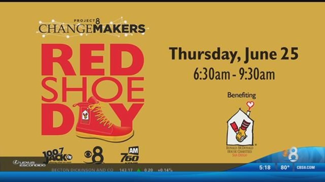 The 6th Annual Red Shoe Day kicks off Thursday morning | cbs8.com