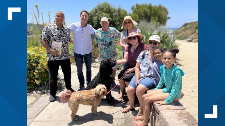 Children's book, 'Wally Ball' written about Del Mar's Dog Beach | cbs8.com