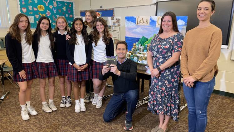 8th grade STEM team designs city of the future to solve climate change ...