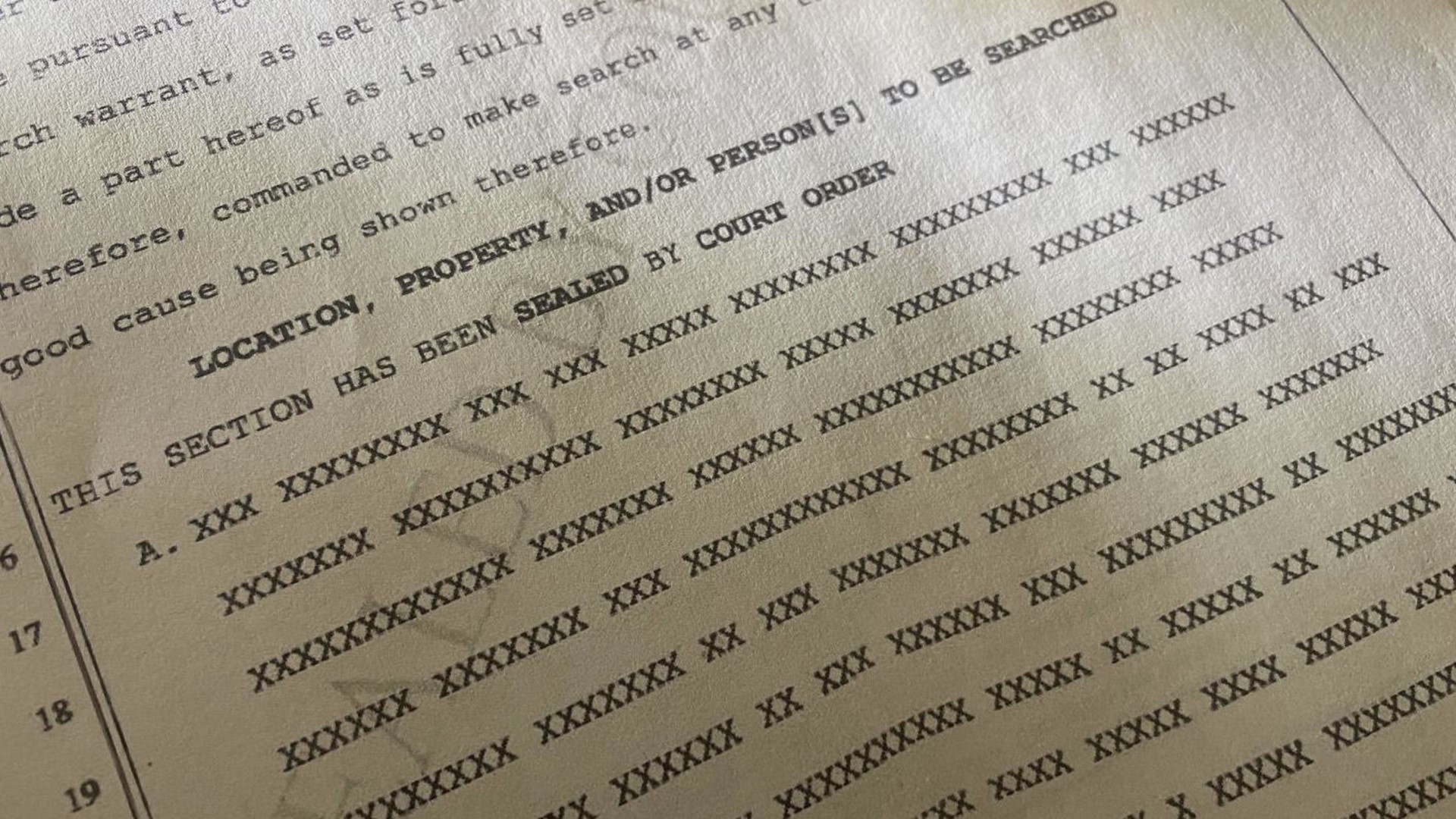 Prosecutor says redacted search warrants 'entirely lawful' | cbs8.com