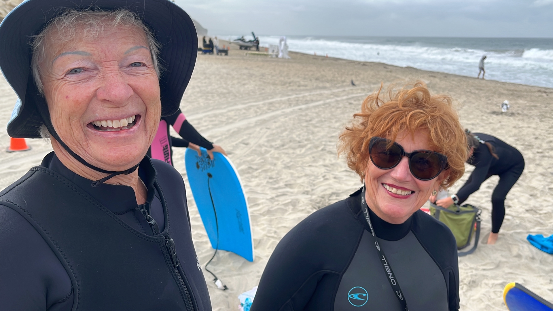 Women's bodyboarding group in San Diego forms friendships while ...