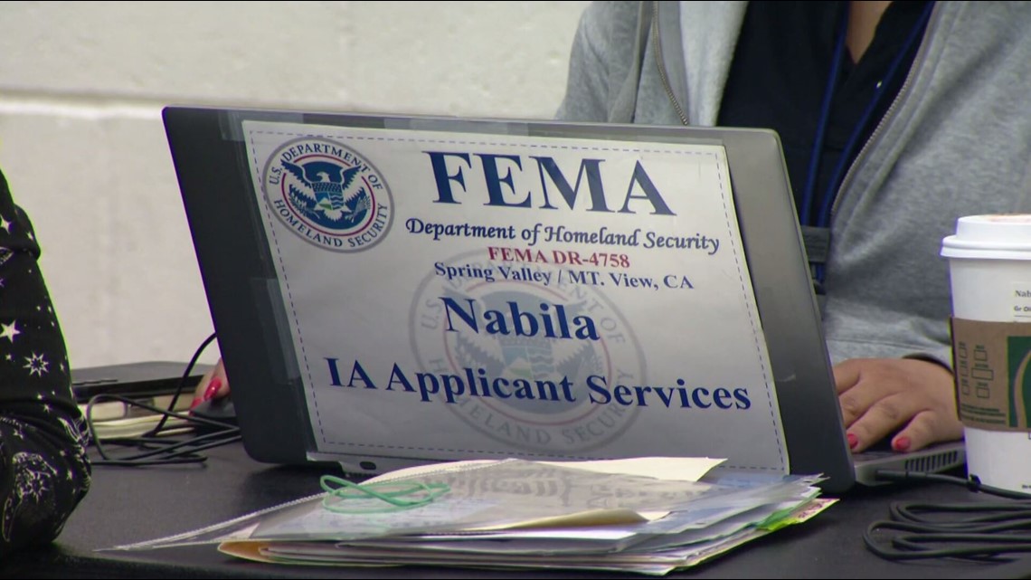 Trump considers cutting FEMA aid during visit to disaster zones | cbs8.com