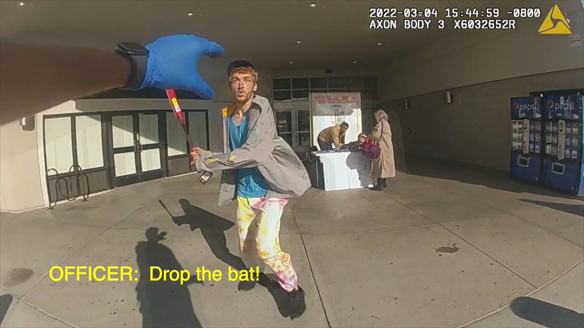 Father of man who attacked officer with bat says son is mentally ill ...