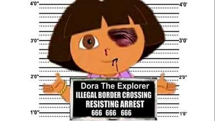 Dora picture may reveal attitudes about immigration | cbs8.com