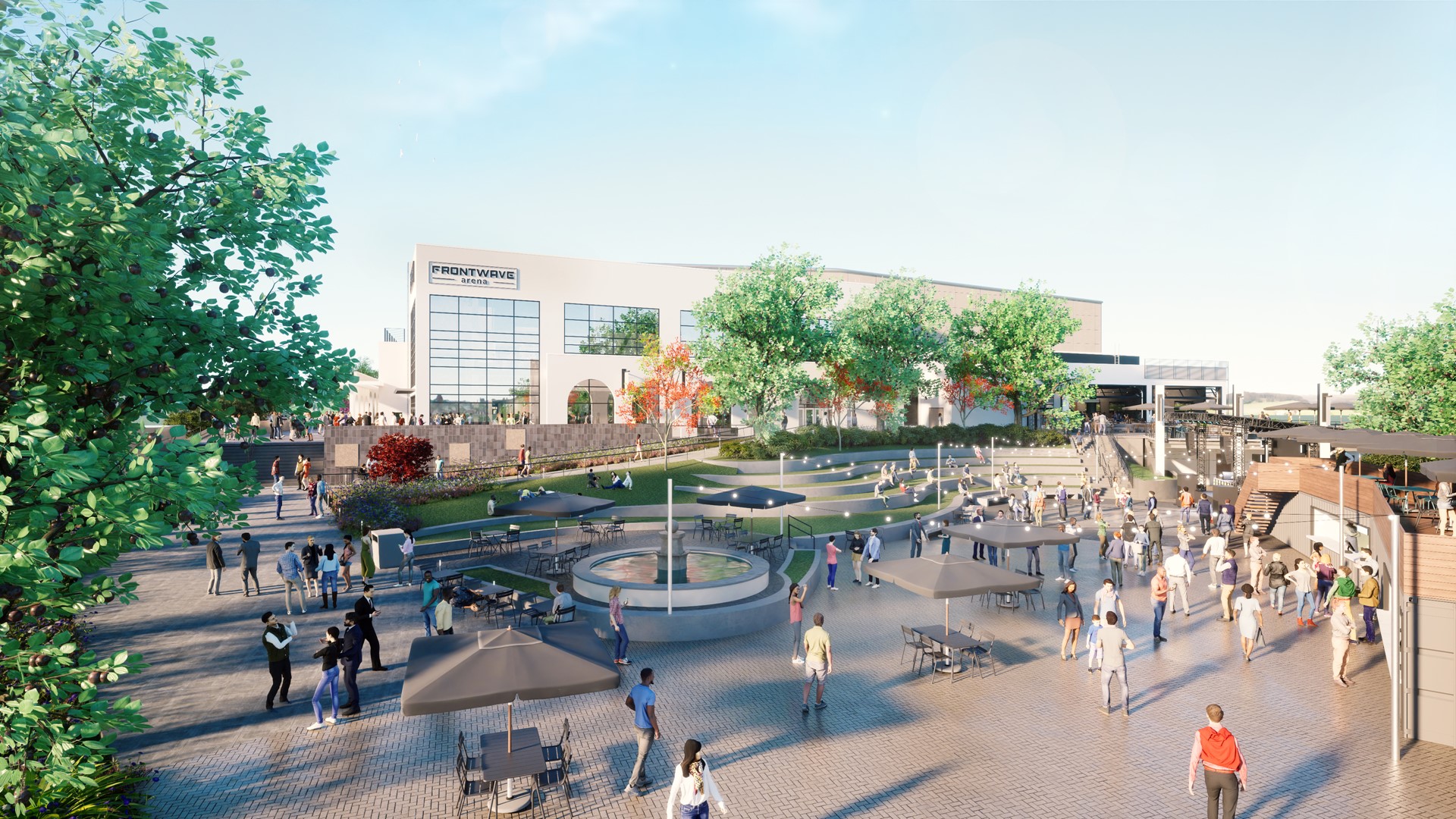 Frontwave arena in Oceanside nears summer 2024 completion | cbs8.com