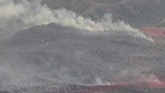 Brush fire, smoke, flames near Pechanga Resort Casino in Temecula ...
