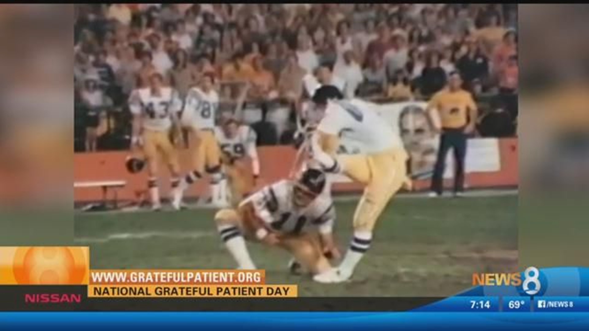 National Grateful Patient Day with former NFL placekicker Rolf ...